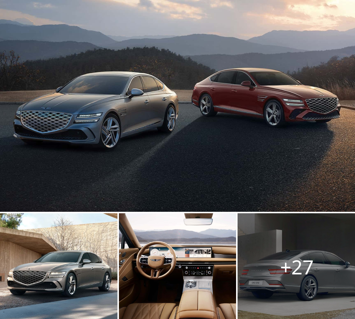 Genesis G80 And G80 Sport Will Get A Massive 27-Inch Screen in 2025 - News