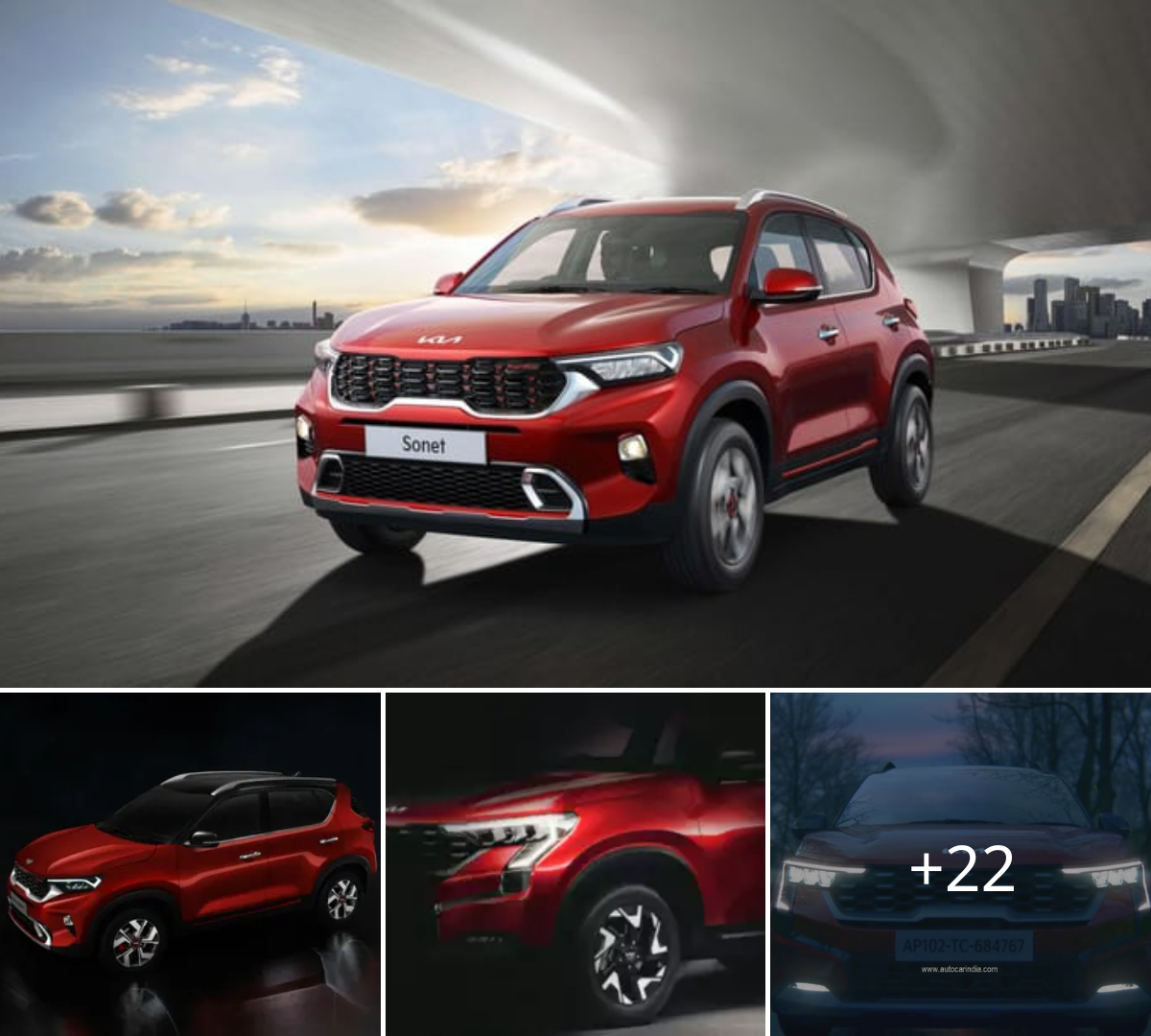 Teaser for the Kia Sonet Facelift Unveiled New Features & Design - News