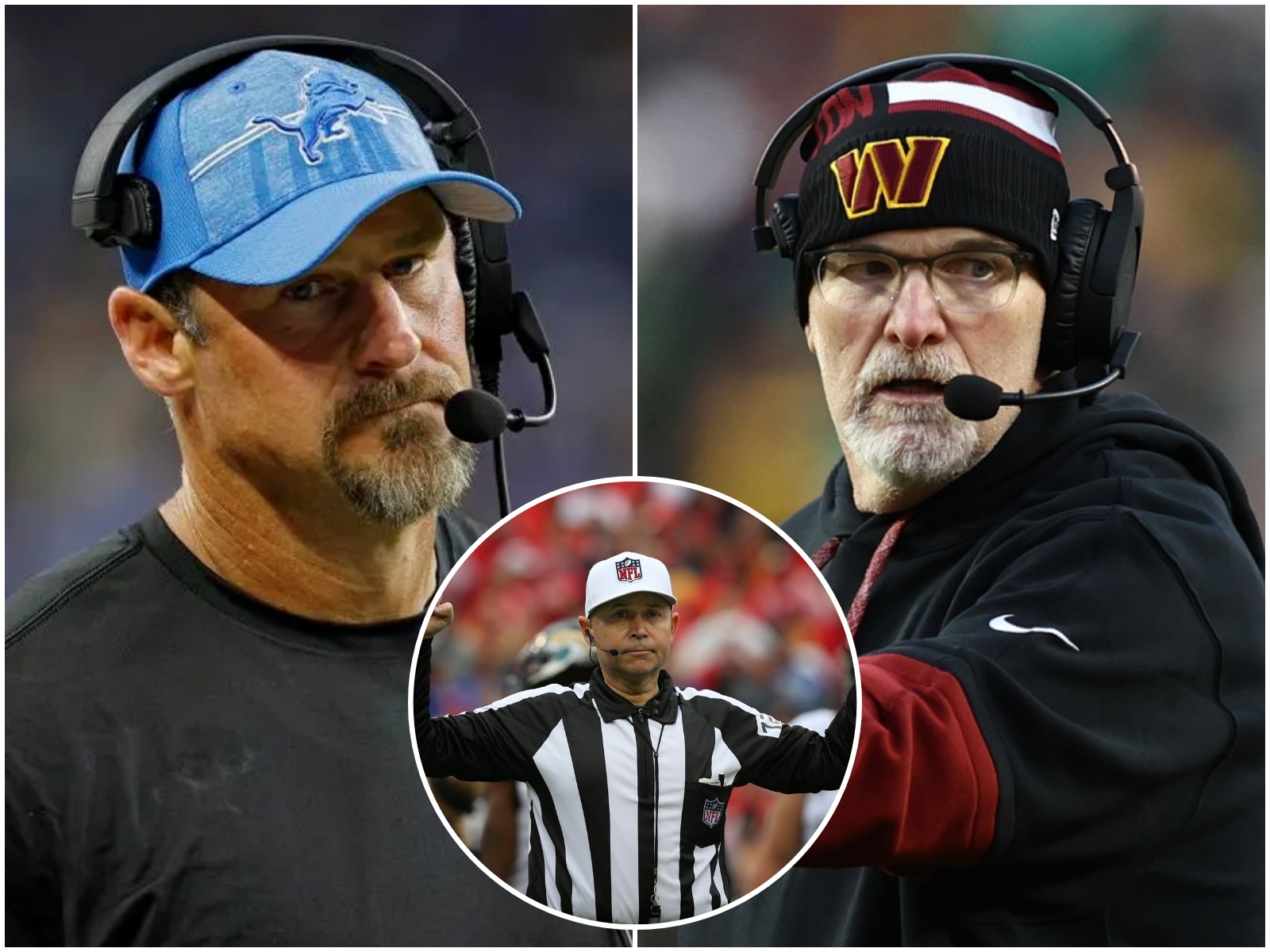 LATEST NEWS: Referee Duane Heydt of the game between the Detroit Lions ...