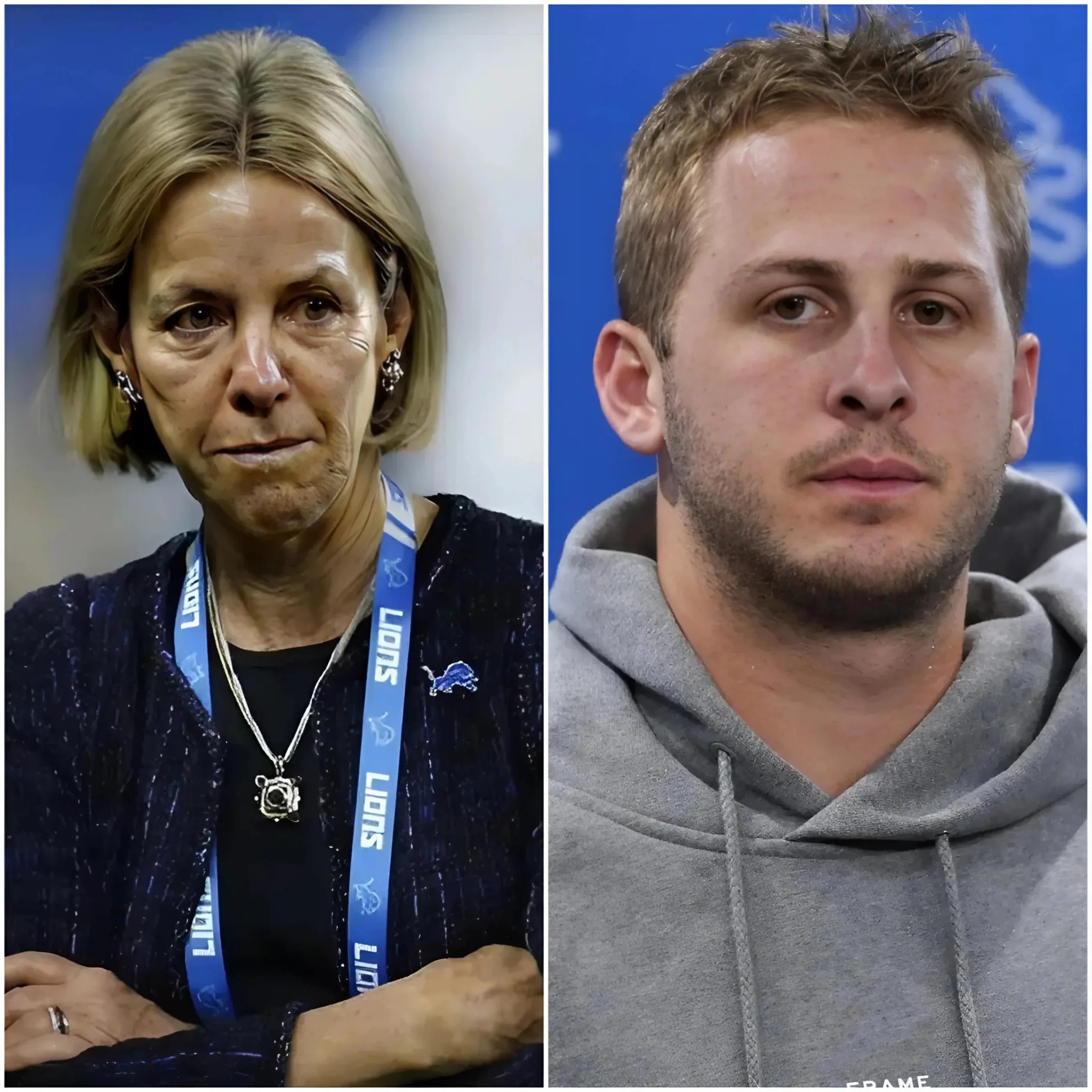 BREAKING NEWS: The president of the Detroit Lions team, Sheila Ford ...