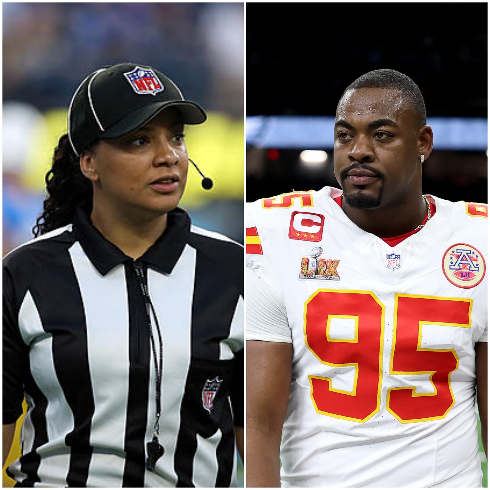 The first black female NFL referee, Maia Chaka, sent a serious four ...