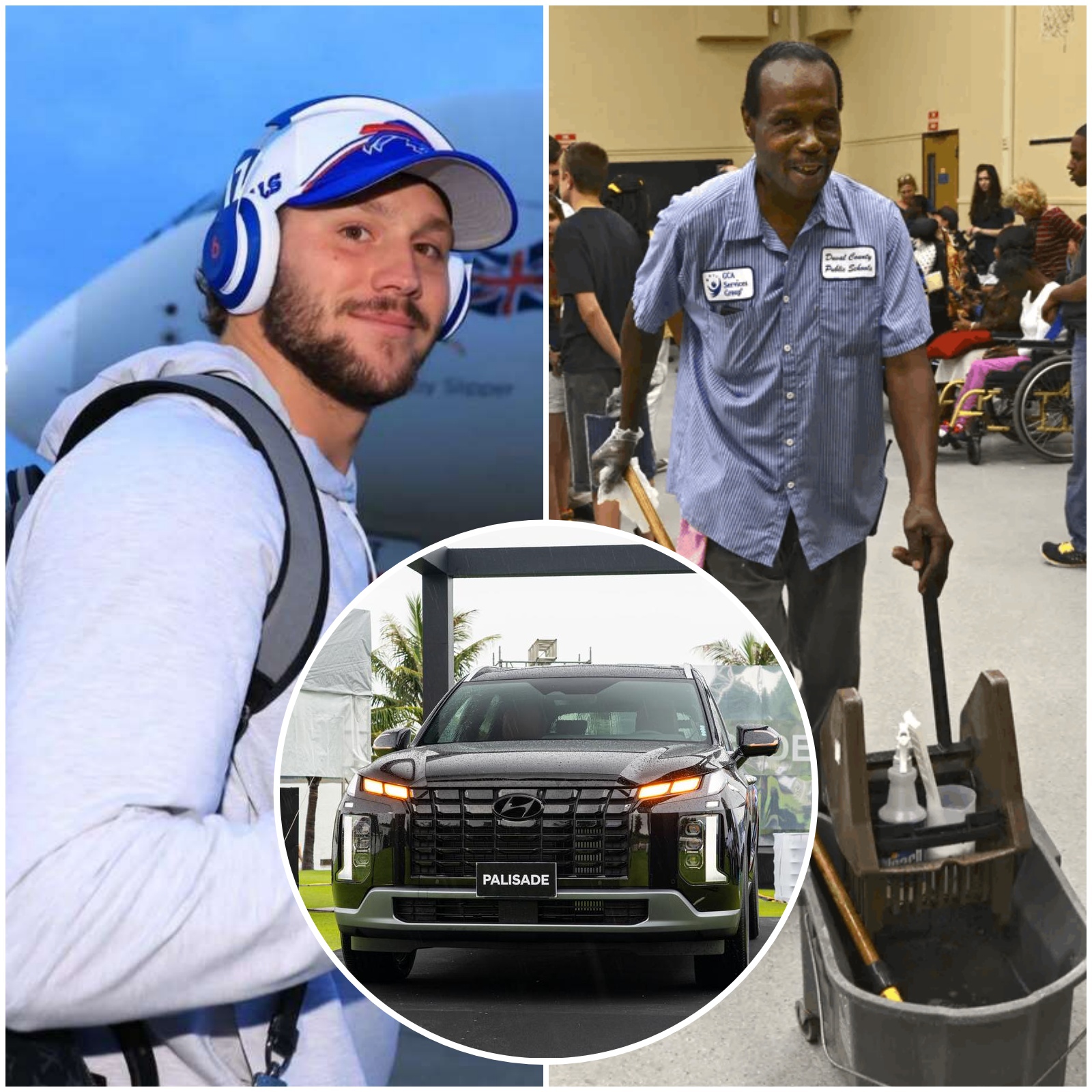 Josh Allen Surprises Buffalo Bills Locker Room Janitor With SUV, What ...