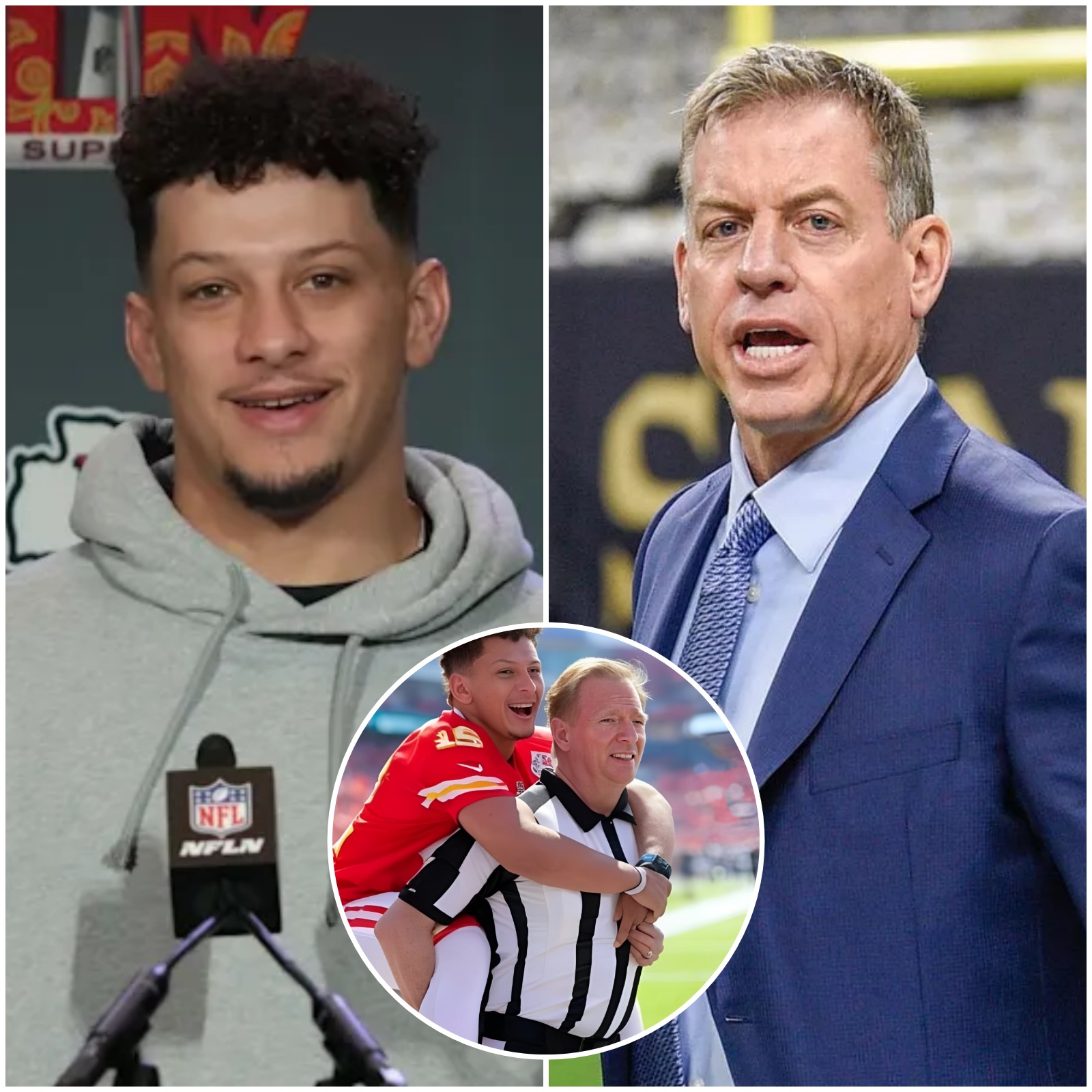Analyst Troy Aikman, who is considered a villain of the Kansas City ...