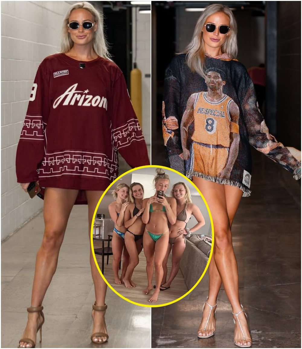 WNBA Star Sophie Cunningham And Her 3 Friends Go Viral In Their Tiny Bikinis, Enjoying The ...