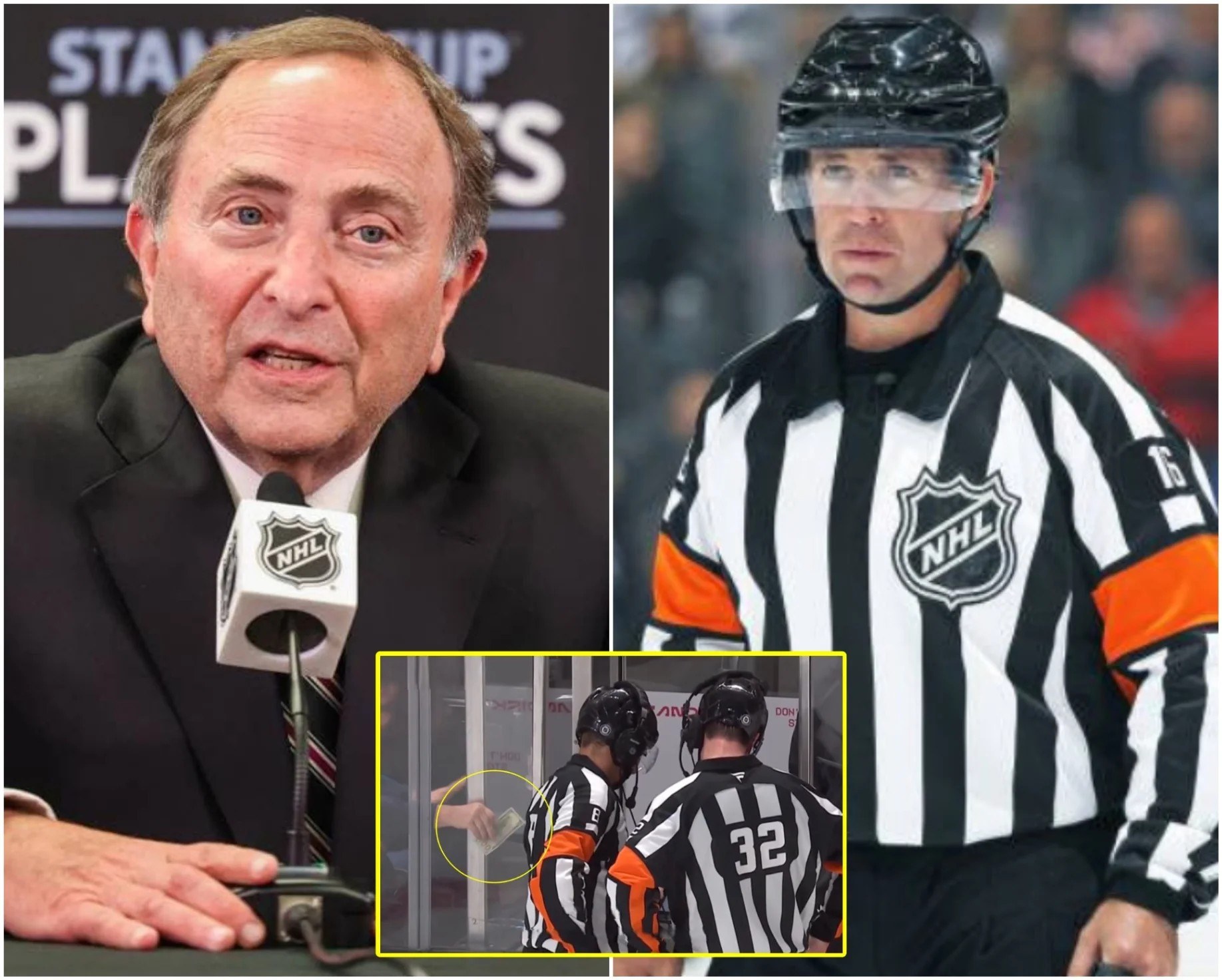 NHL BREAKING: The NHL has abruptly fired five referees, most notably ...