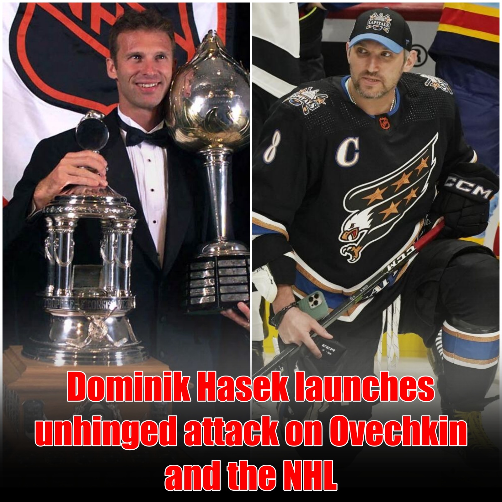 Hockey legend Dominik Hasek unleashed a scathing tirade targeting ...