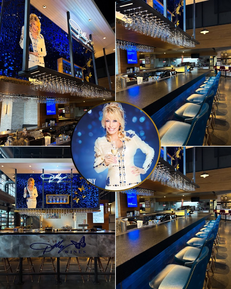 Dolly Parton’s latest venture, Dolly Wines, has just opened a vibrant ...