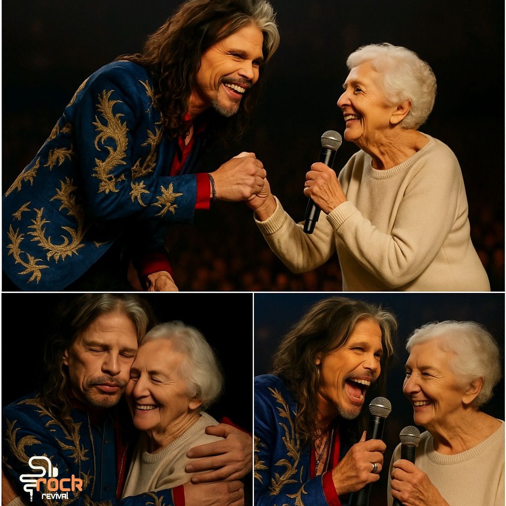 At an emotional performance Steven Tyler, the legendary lead singer of ...