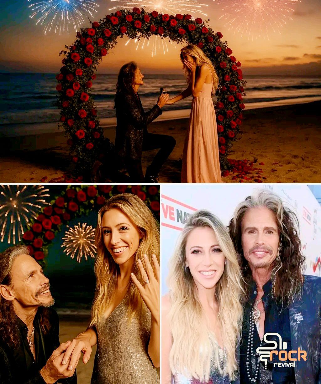 “We saw the candles, we felt the music… and then he sank to one knee ...