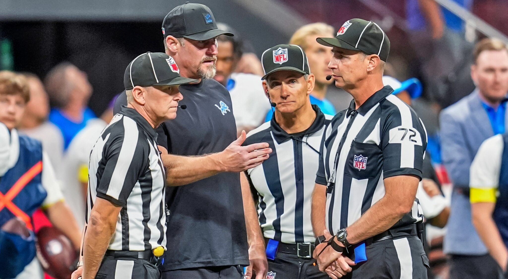 Dan Campbell’s Bombshell Revelation: NFL Referee Shawn Hochuli Demanded ...