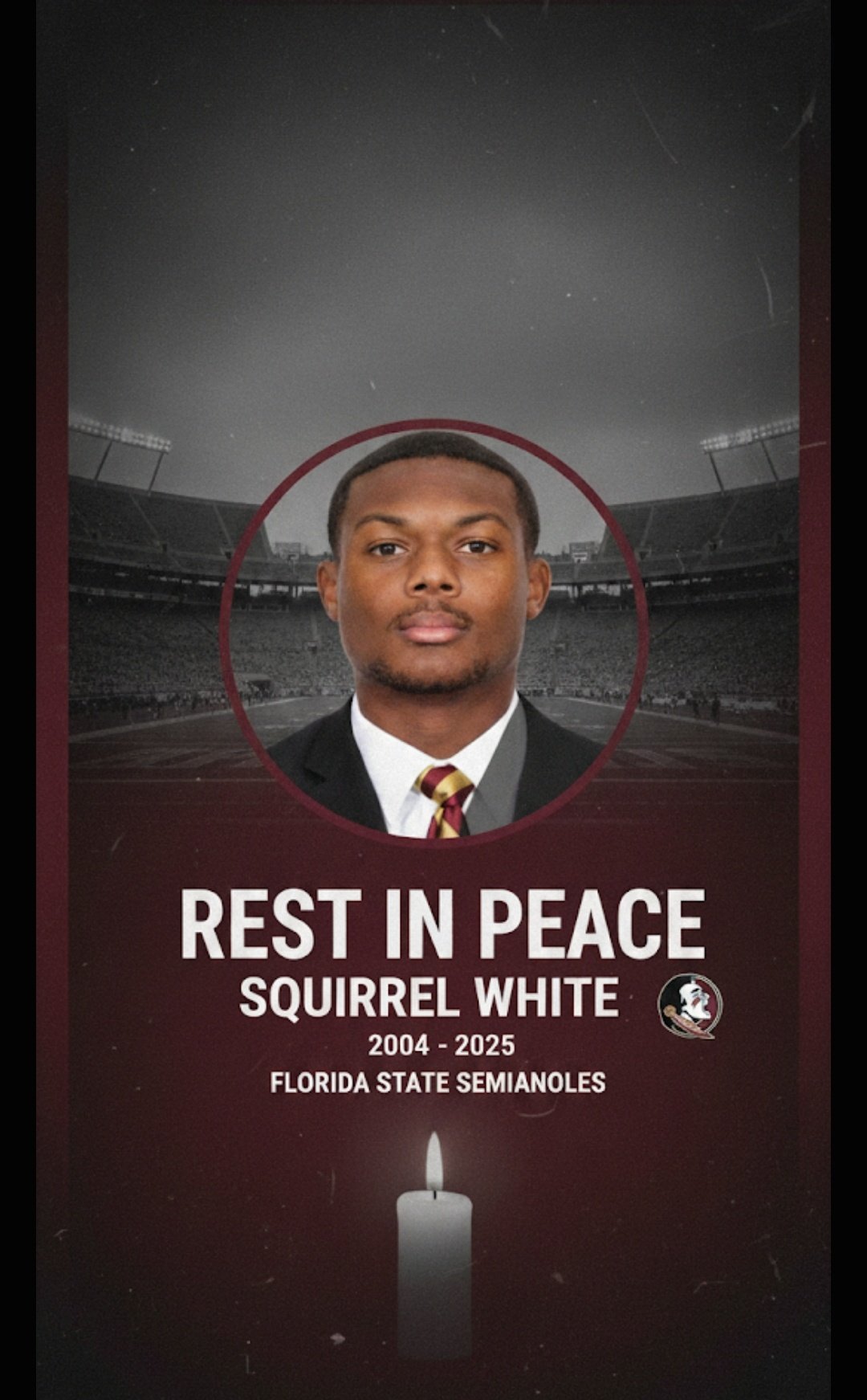 Sending prayers and condolences to the FSU football player, just 21 ...