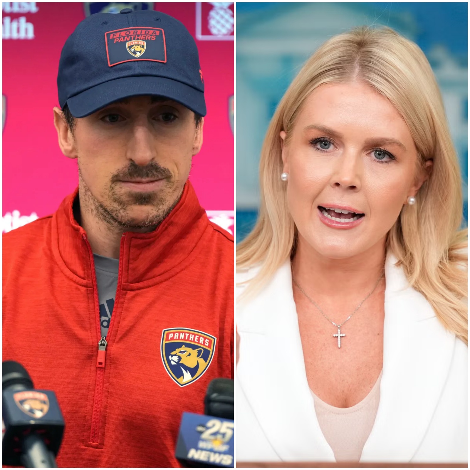 Karoline Leavitt UNLOADS on Brad Marchand During LIVE TV Appearance ...