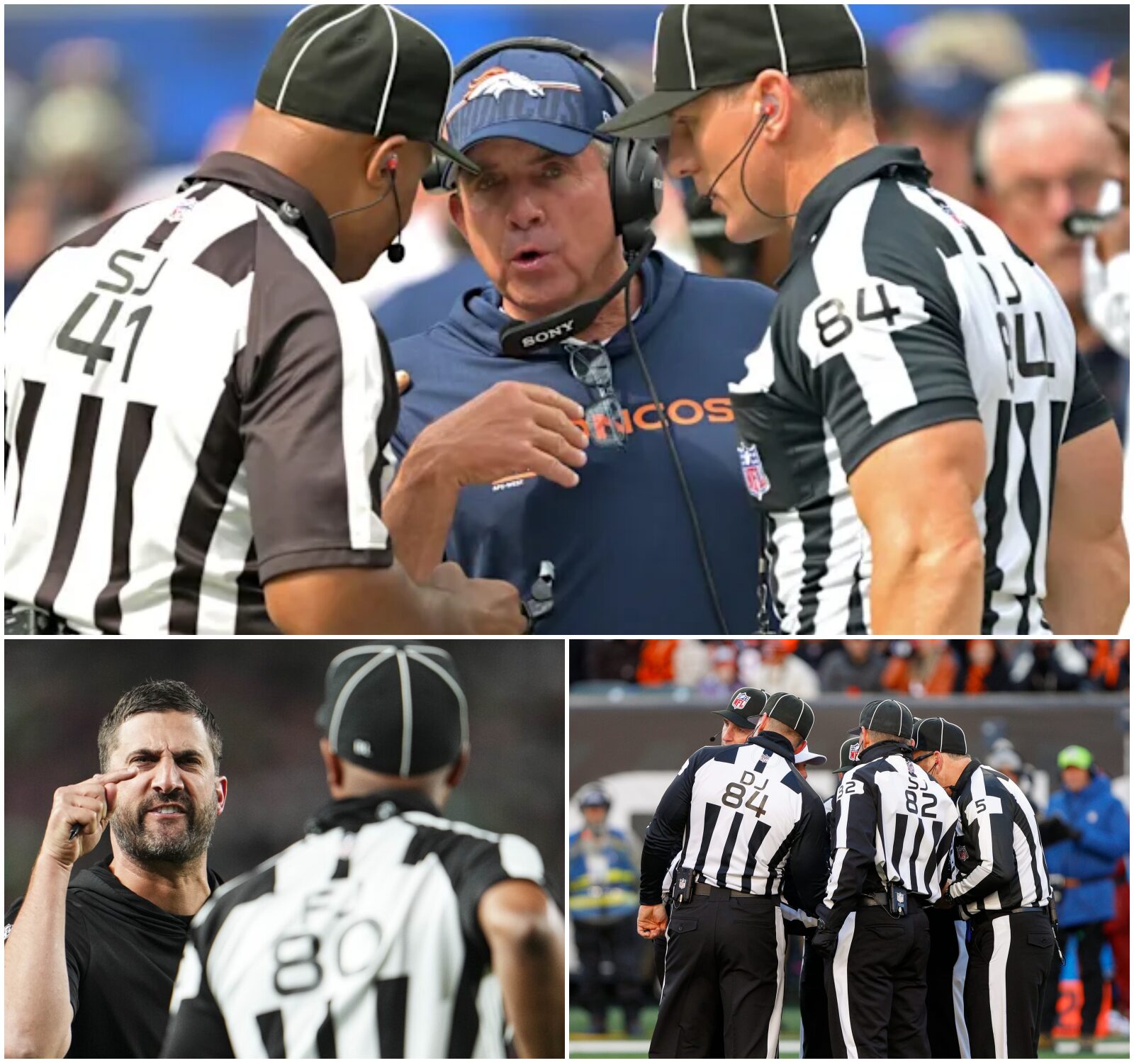 NFL SHOCKWAVE: Referee Crew Suspended After Eagles-Broncos Controversy ...