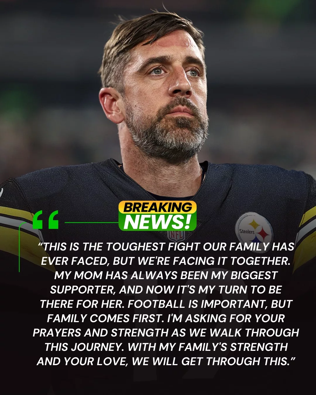 SAD NEWS: Packers Legend Aaron Rodgers and his family are facing ...