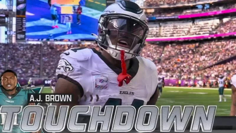 Hot Mic Caught Eagles WR AJ Brown Taking a Vulgar Shot At Teammate ...