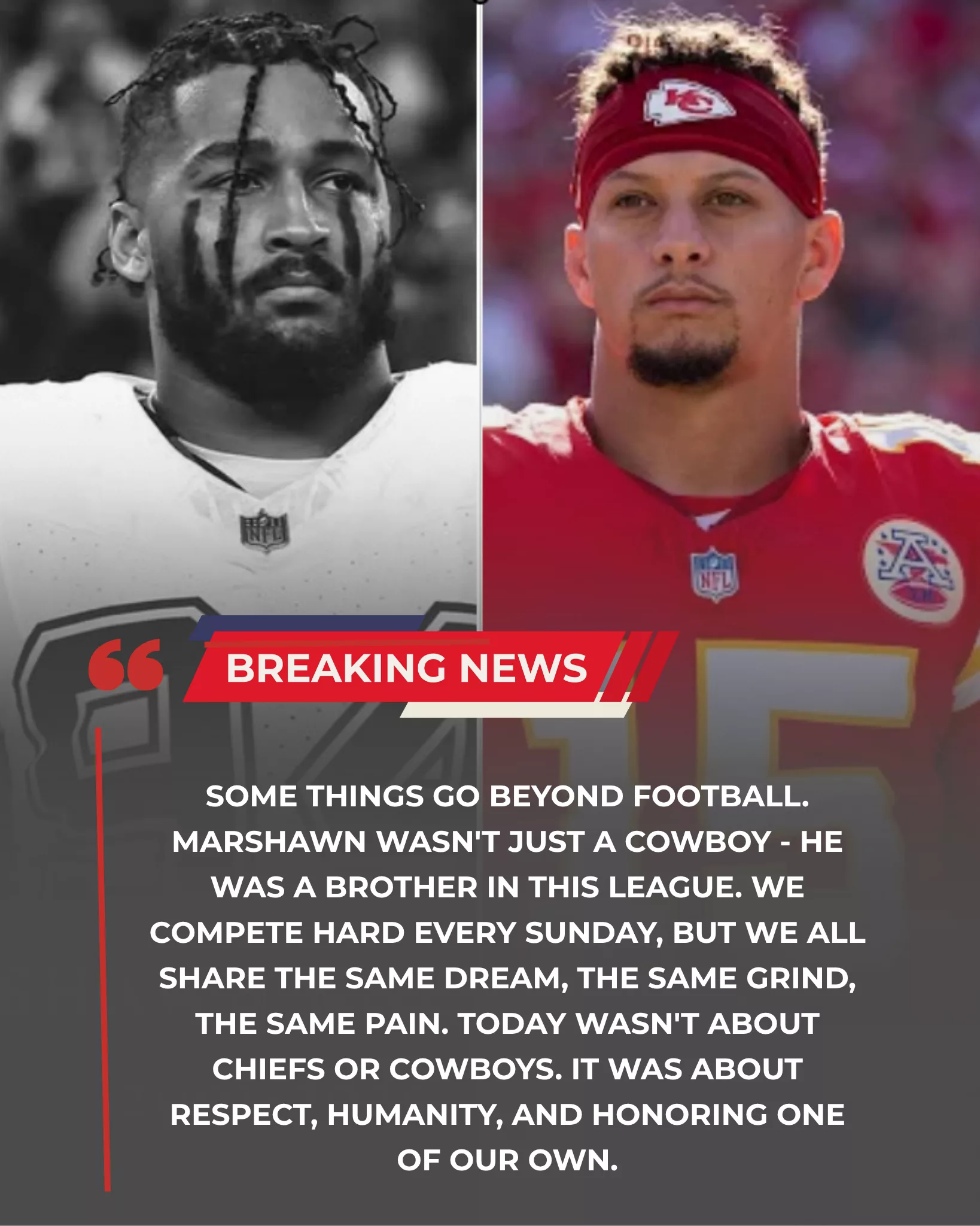 RESPECT: Chiefs Trio Leaves Practice to Attend Funeral of Late Cowboys ...