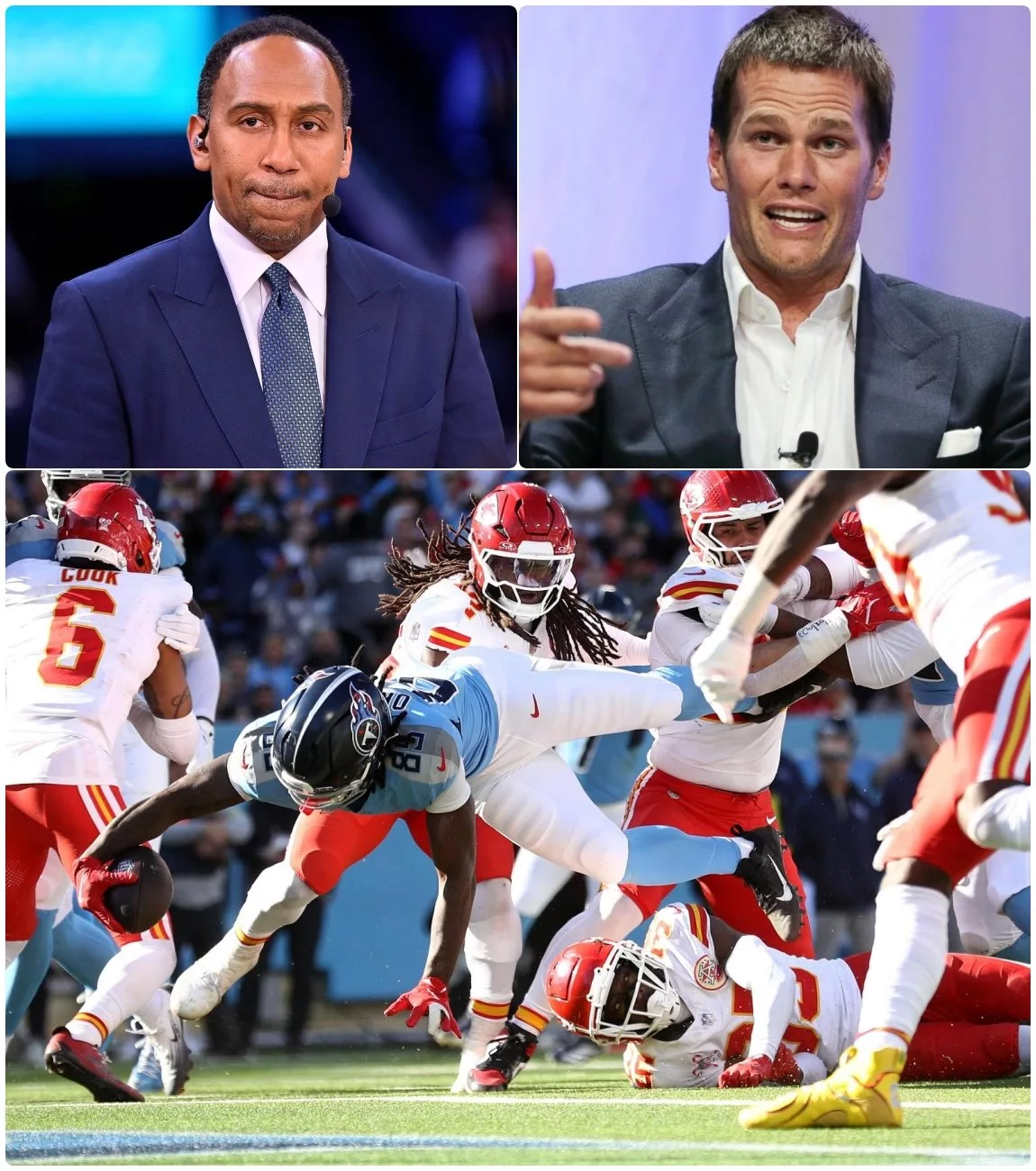 “SIT DOWN. AND BE QUIET, STEPHEN.” — Tom Brady Freezes the ESPN Studio ...