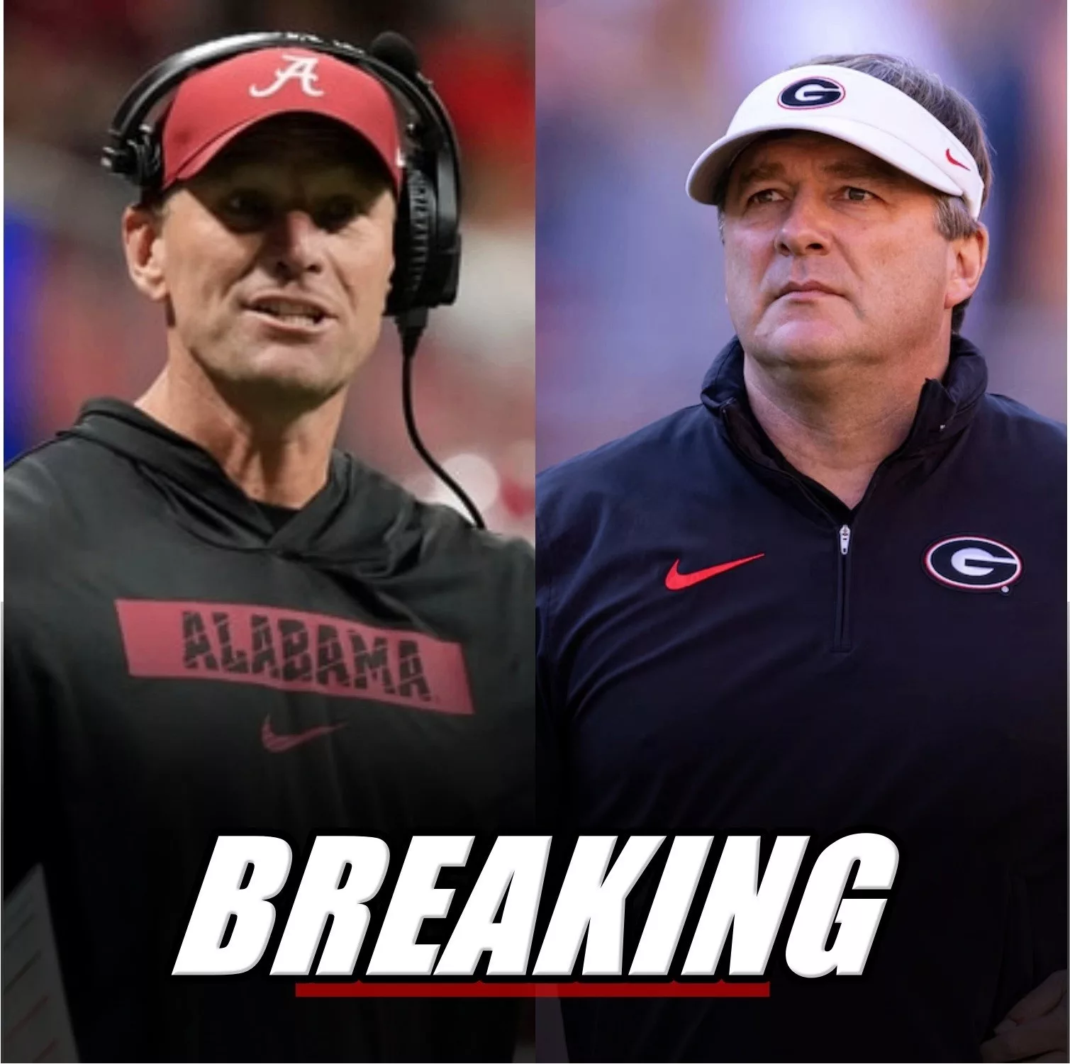 The final score was Alabama 7 – Georgia 28, but the real explosion ...