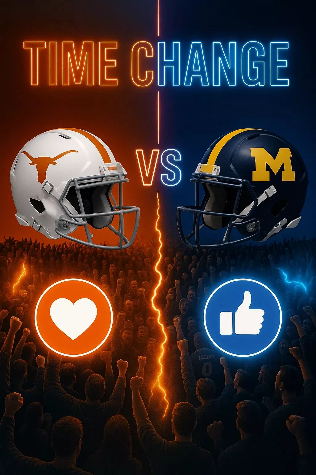 🚨 BREAKING NEWS: Texas vs. Michigan Kickoff Rescheduled as Wolverines ...