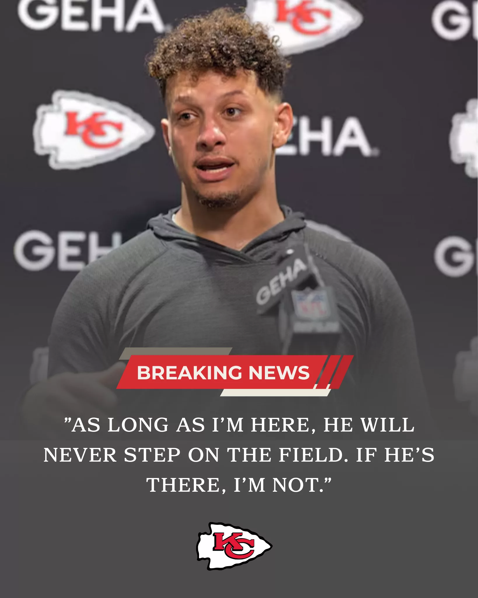BREAKING NEWS: Kansas City Chiefs star Patrick Mahomes has made a ...
