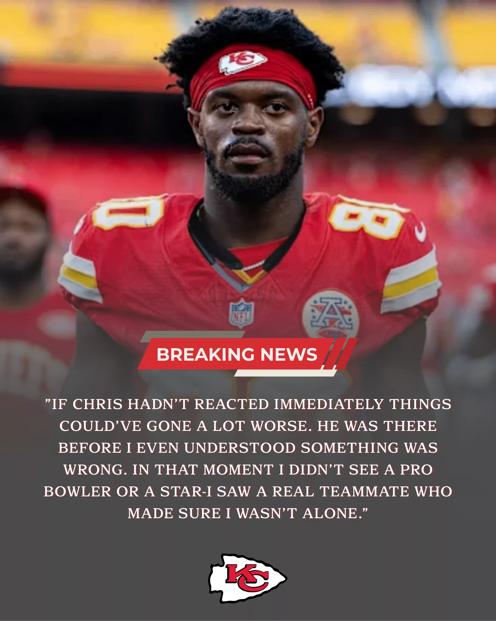 Chiefs Left Stunned: Chris Jones’ “Hero” Moment After Discovering WR ...