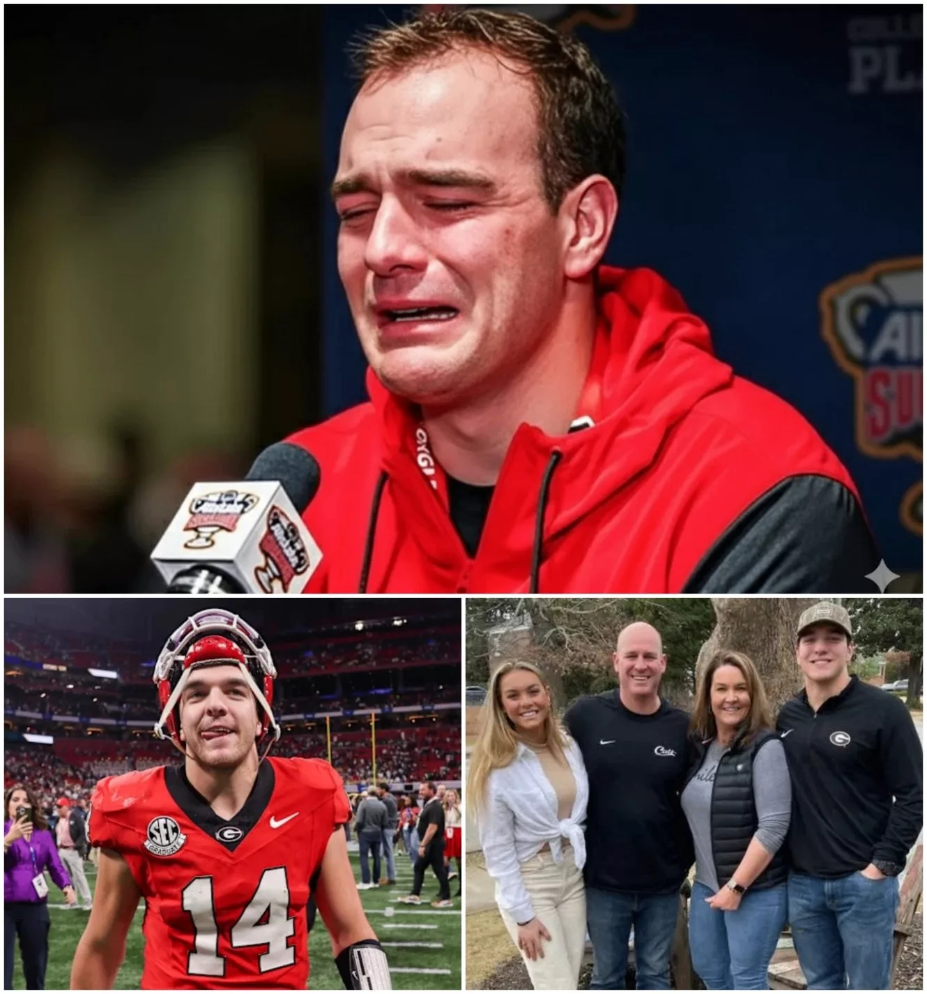 😭💔 BREAKING NEWS – GEORGIA IN SHOCK! GUNNER STOCKTON BREAKS DOWN LIVE ...