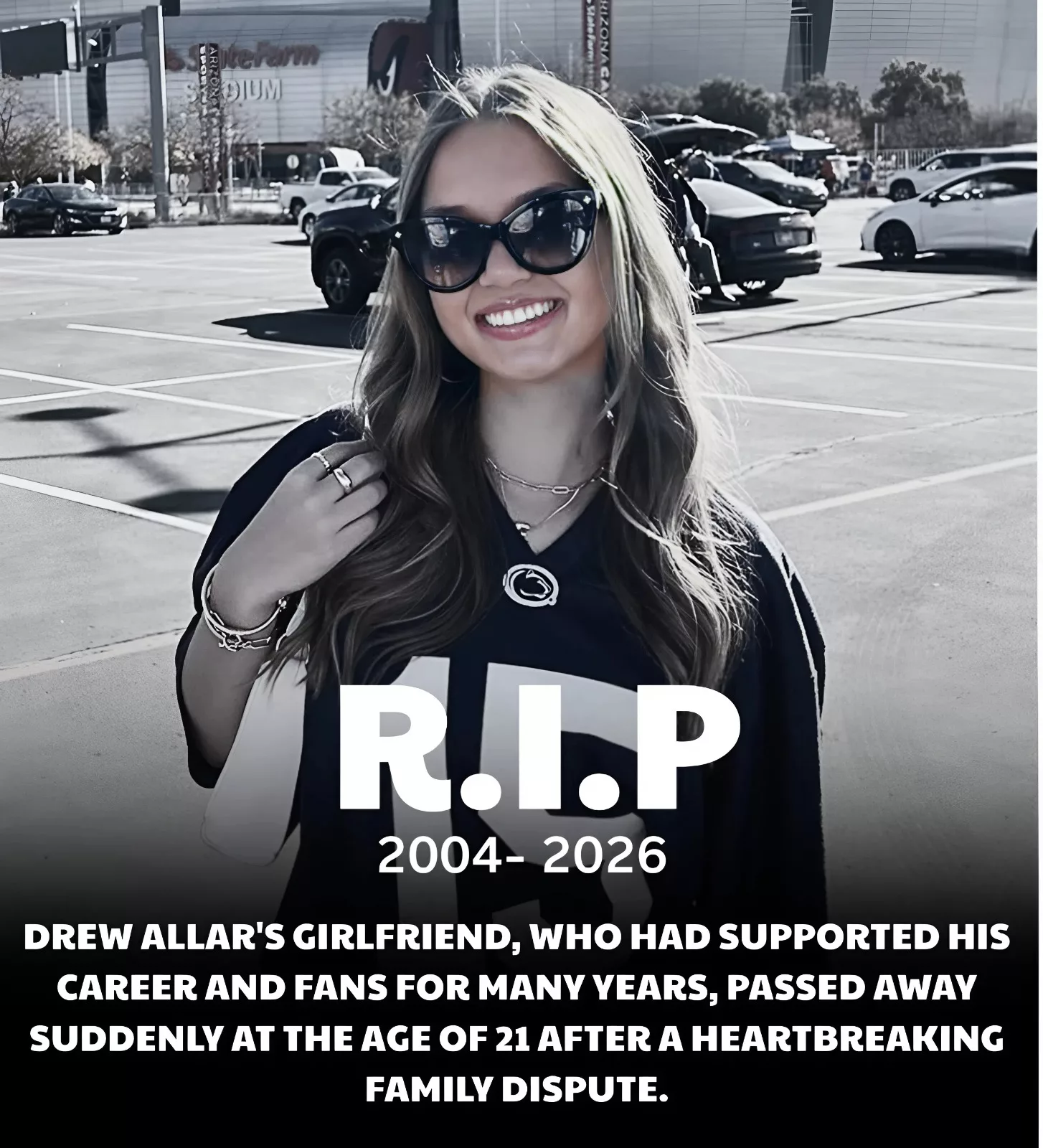 SAD NEWS: The girlfriend of football player Drew Allar — Emma Bush, who ...